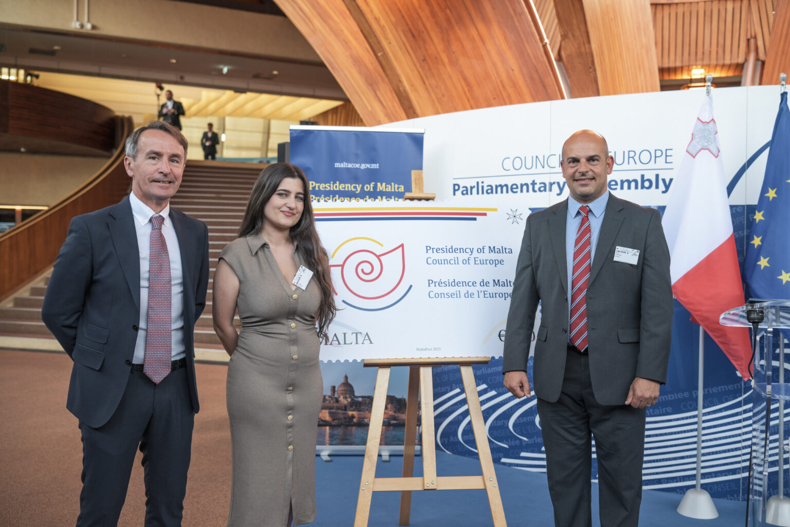 Philatelic Issue – Presidency of the Council of Europe’s Committee of Ministers. – MCAST