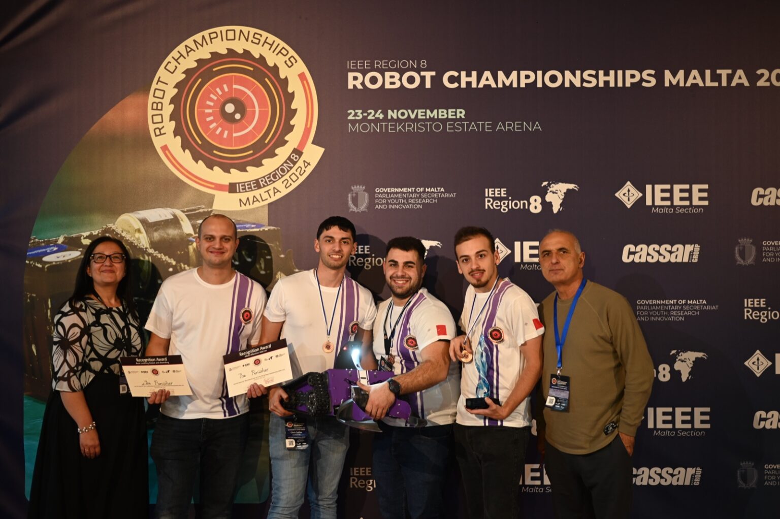 MCAST Robotics Team receives two Awards – MCAST