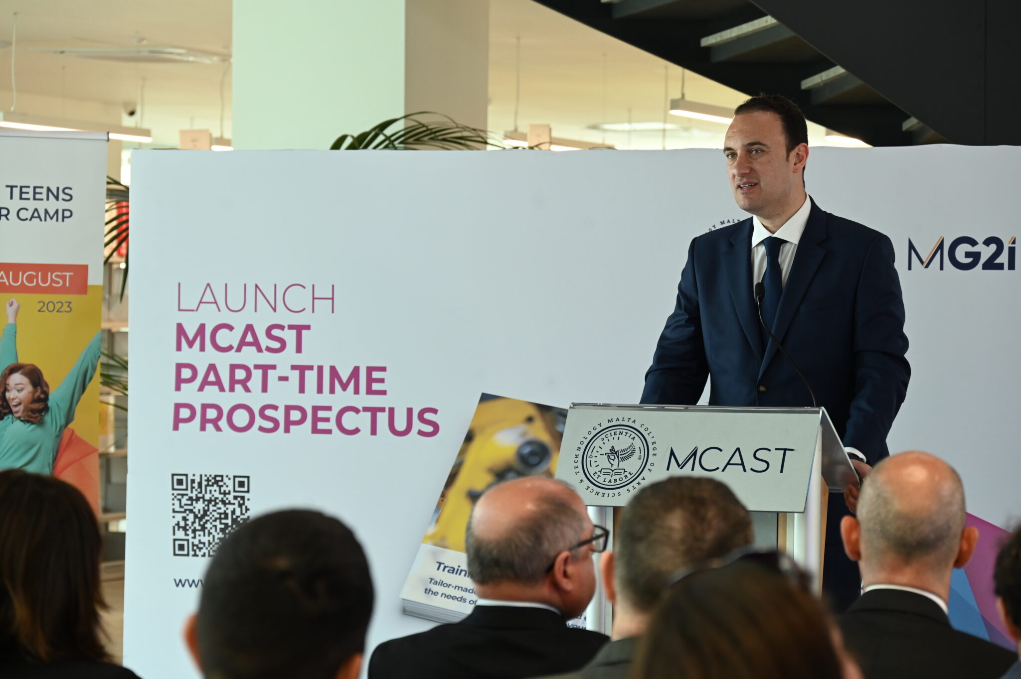 MCAST and MG2I unveil part-time courses prospectus – MCAST