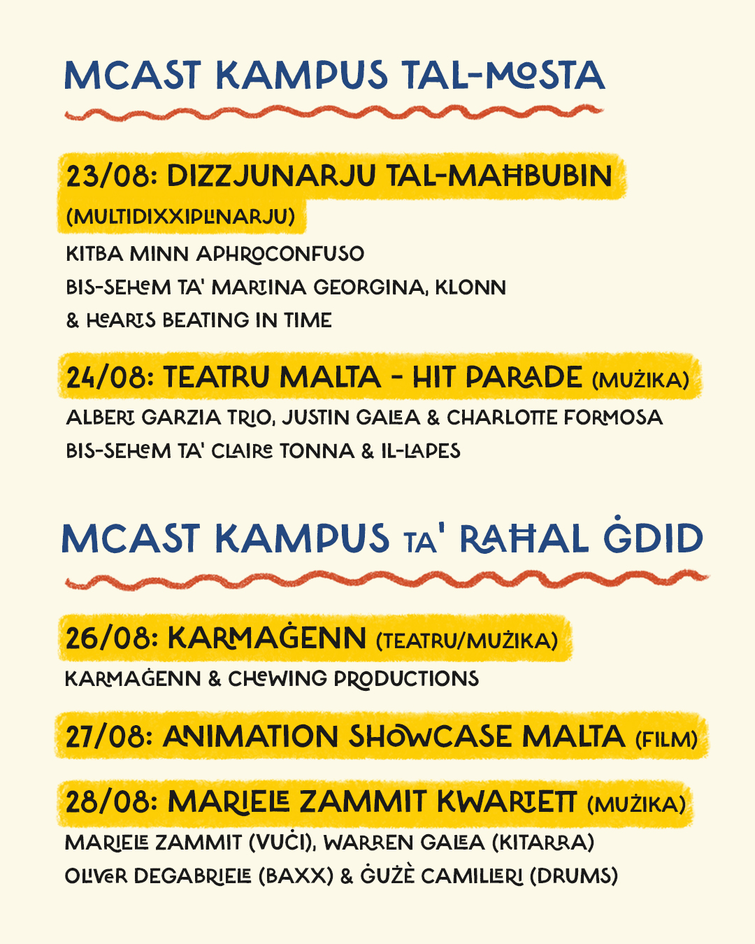 MCAST launches the 2nd edition of the KampuSajf 2024 Programme – MCAST