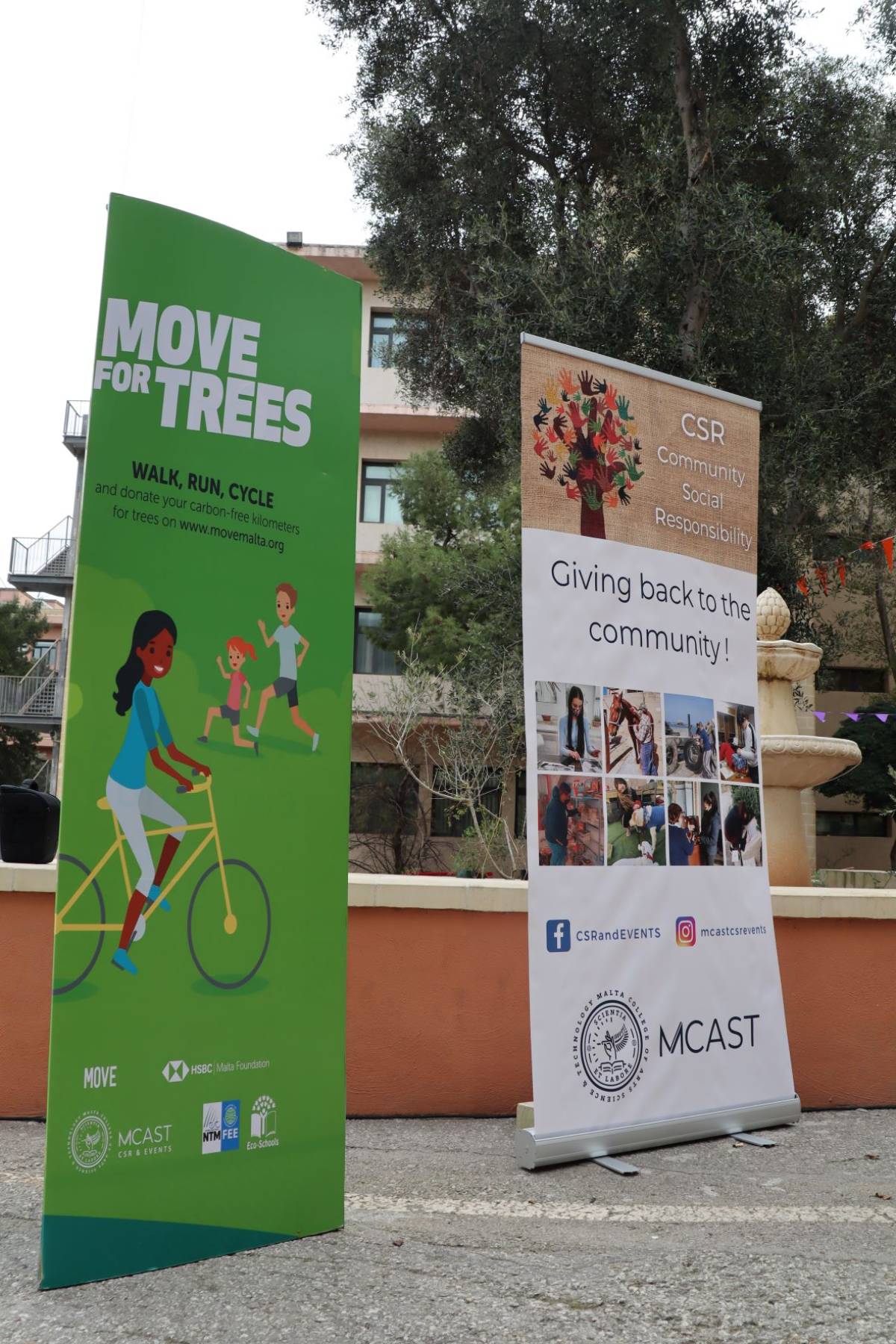 Tree planting initiative on MCAST Campus – MCAST