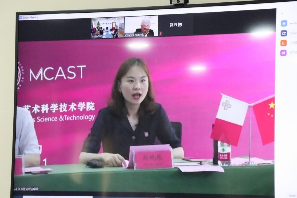 MCAST collaboration with Jiangsu Vocational College of Medicine in ...