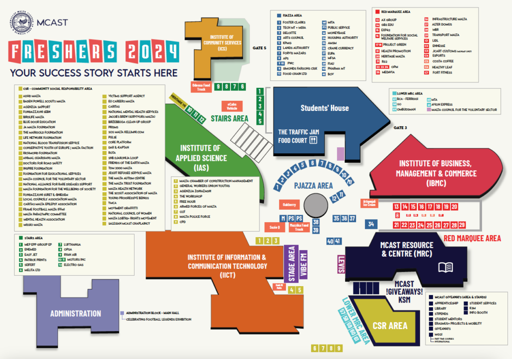 Freshers Week 2024 – MCAST