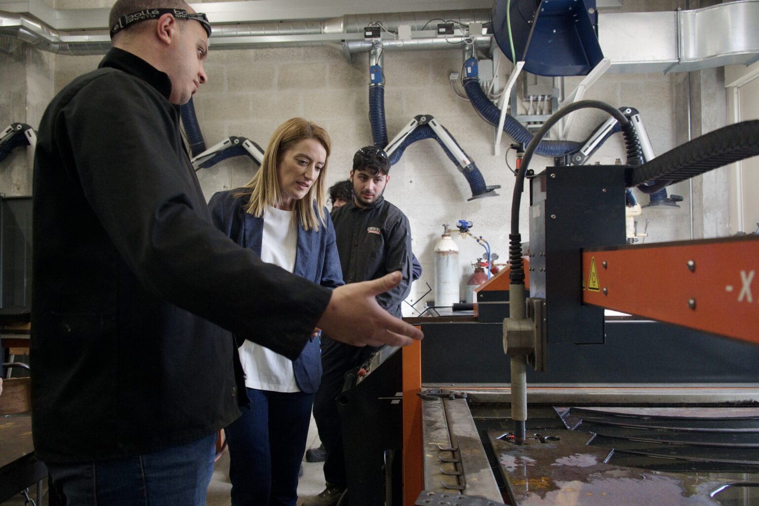 The President of the European Parliament visits MCAST – MCAST